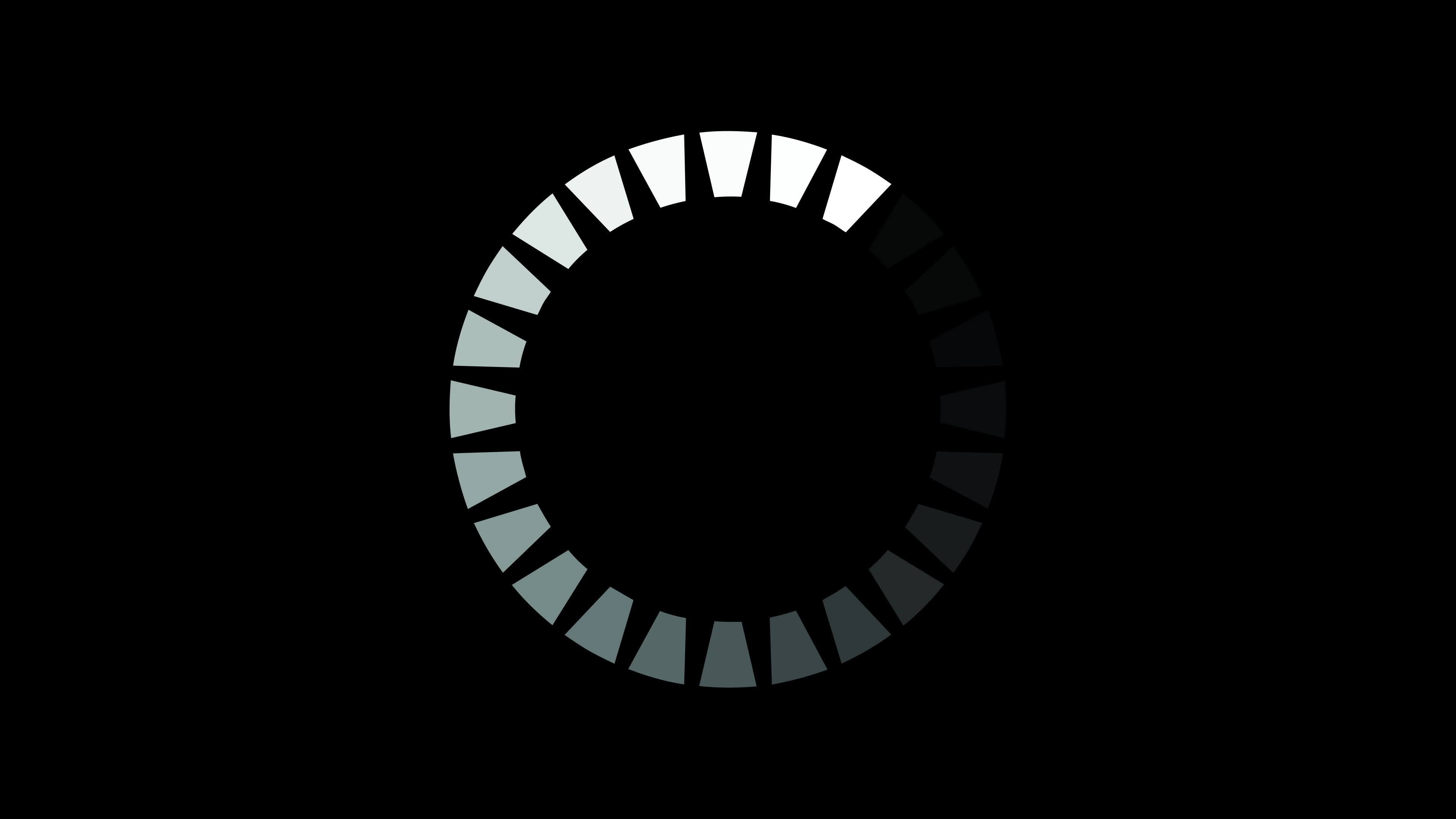 Animation Ladekreis Ladeanimation auf grünem Hintergrund 11334501 Stock-Video bei Vecteezy