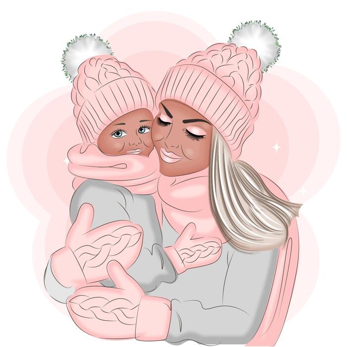 Mother Daughter Vector Art, Icons, and Graphics for Free Download