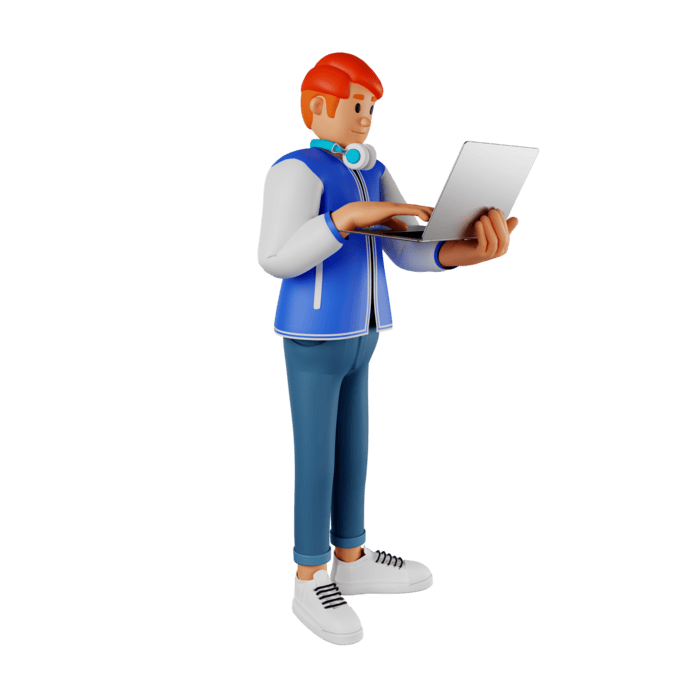 Man With Laptop PNGs for Free Download