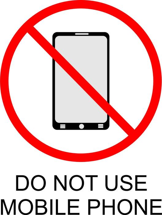 Do Not Use Mobile Phone Vector Art, Icons, and Graphics for Free Download