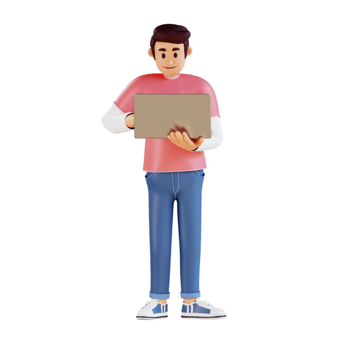 Man With Laptop PNGs for Free Download