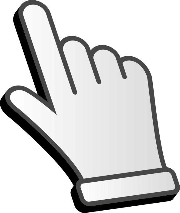 Mouse Hand Cursor PNGs for Free Download