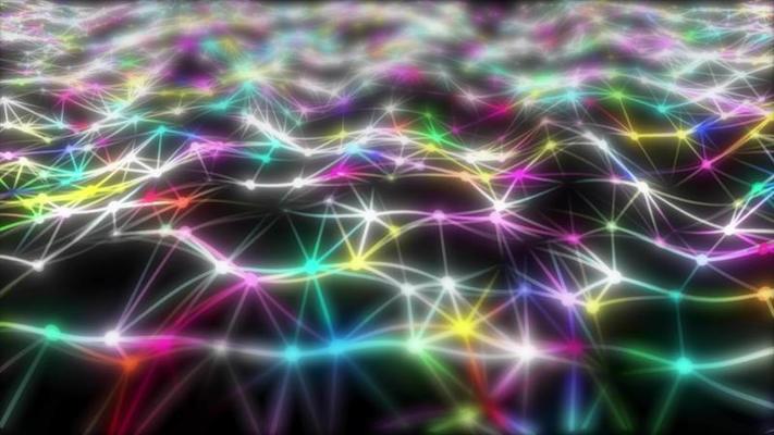 Animated Background Neon Stock Video Footage for Free Download