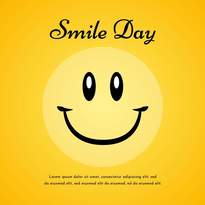 Smile Poster Vector Art, Icons, and Graphics for Free Download