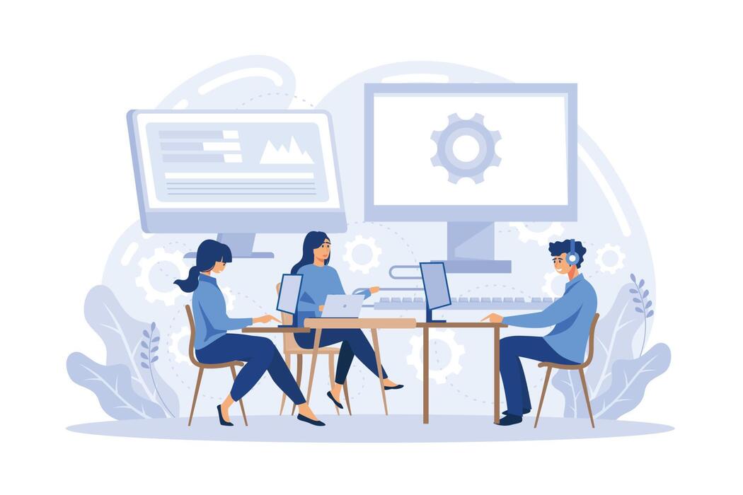 Computer Lab Vector Art, Icons, and Graphics for Free Download