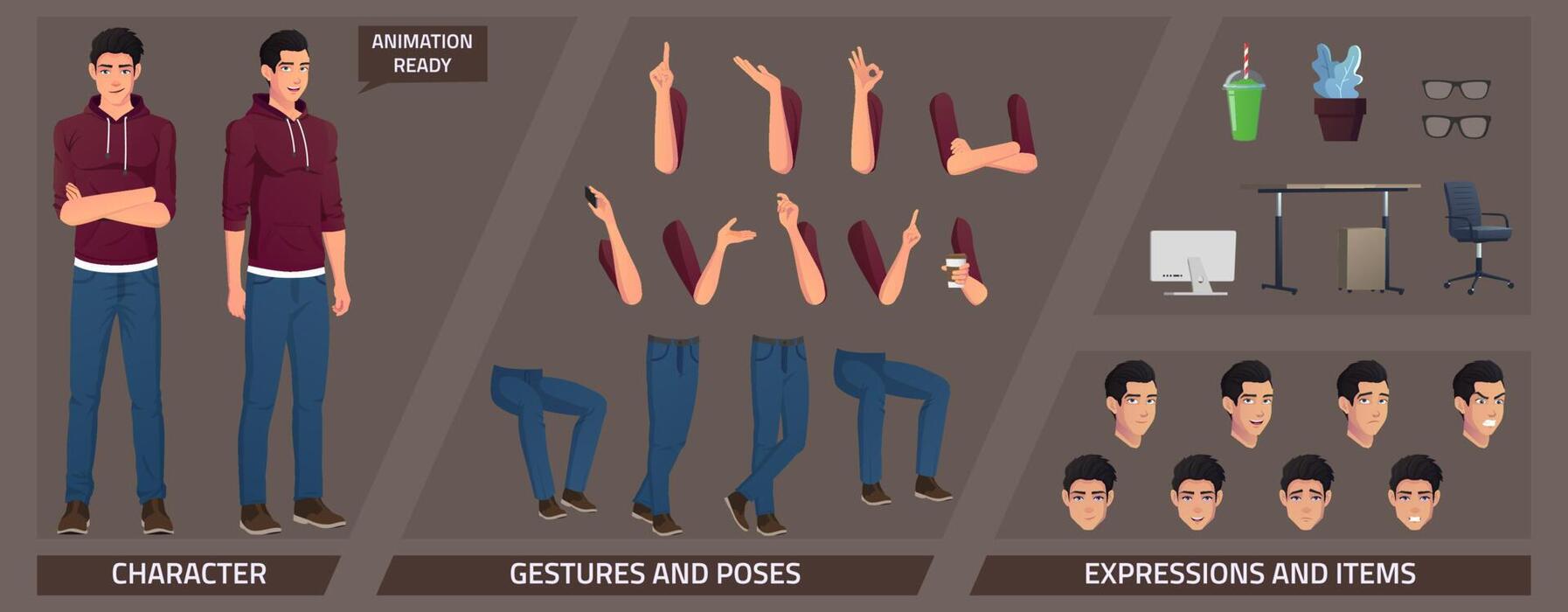 Animation Vector Art, Icons, and Graphics for Free Download