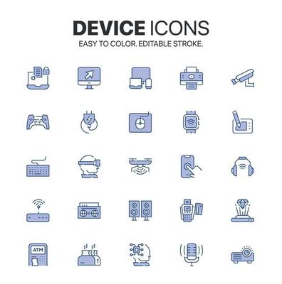 Technology Icons Vector Art, Icons, and Graphics for Free Download