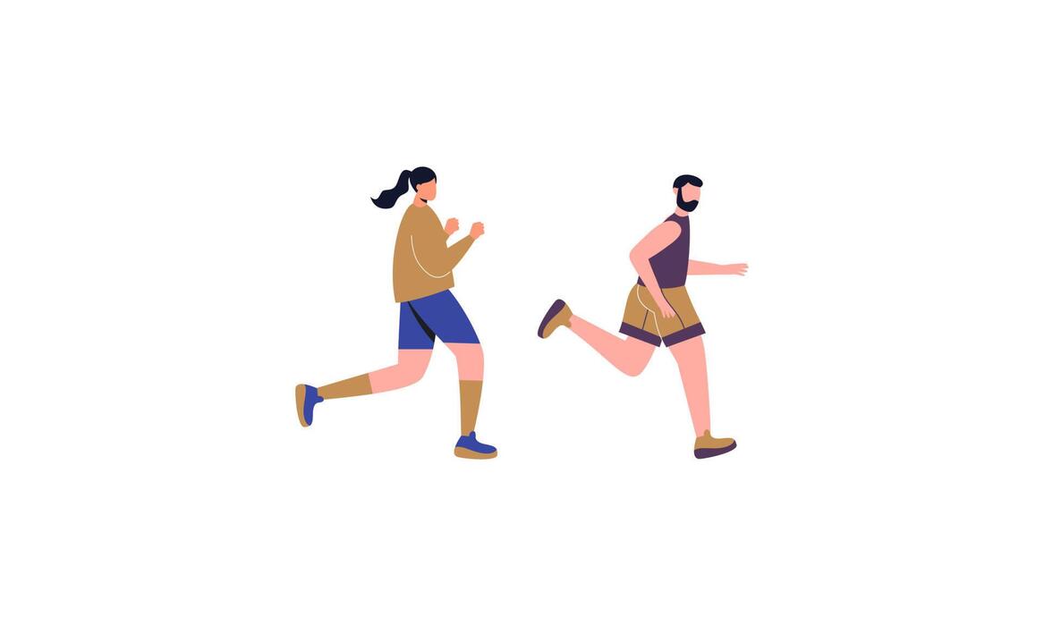 Cross Country Running Vector Art, Icons, and Graphics for Free Download