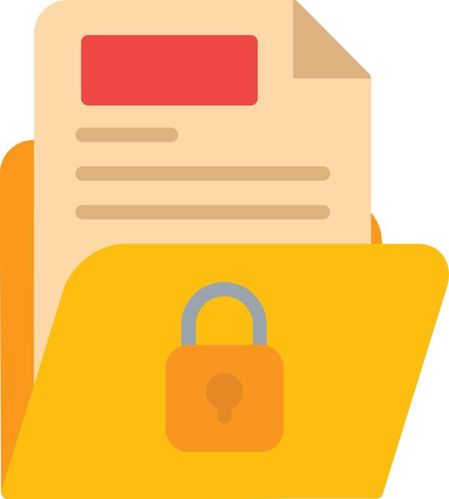 Confidential Folder Vector Art, Icons, and Graphics for Free Download