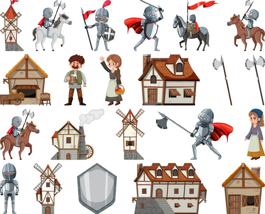 Feudalismo Vectores, Iconos, Gráficos y Fondos para Descargar Gratis