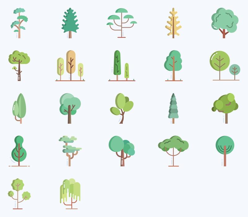 Tree Icon Vector Art, Icons, and Graphics for Free Download