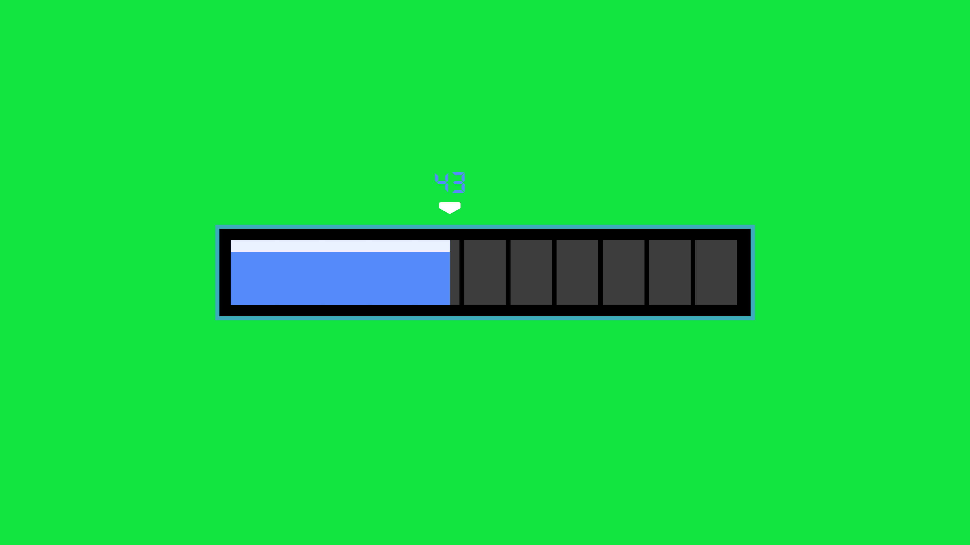 Loading bar animation isolated on a green background 11511101 Stock ... Loading bar animation isolated on a green background 11511101 Stock ...