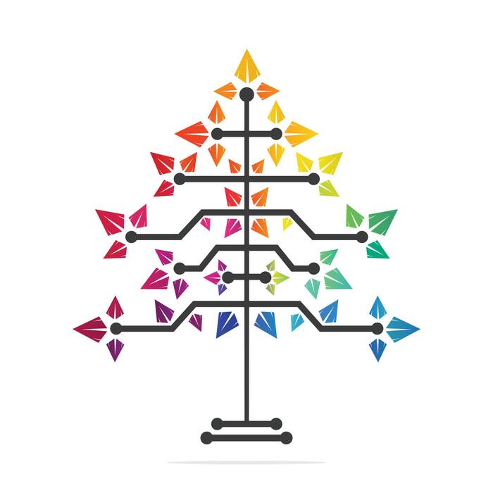 Triangle Tree Vector Art, Icons, and Graphics for Free Download