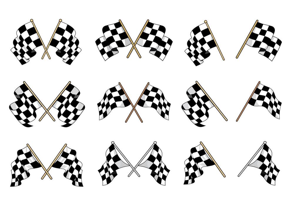 Checkered Flag Vector Art, Icons, and Graphics for Free Download