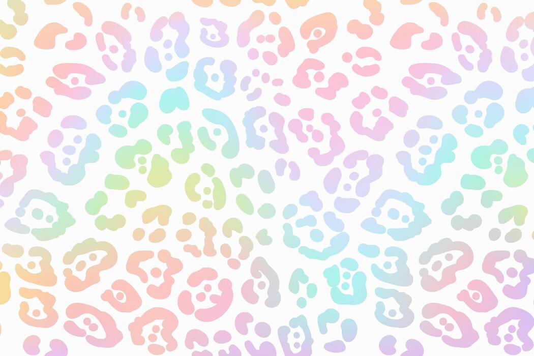 Rainbow Animal Print Vector Art, Icons, and Graphics for Free Download