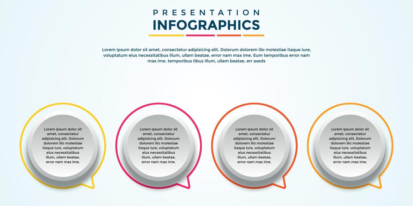 Concentric Circles Infographic Vector Art, Icons, and Graphics for Free ...