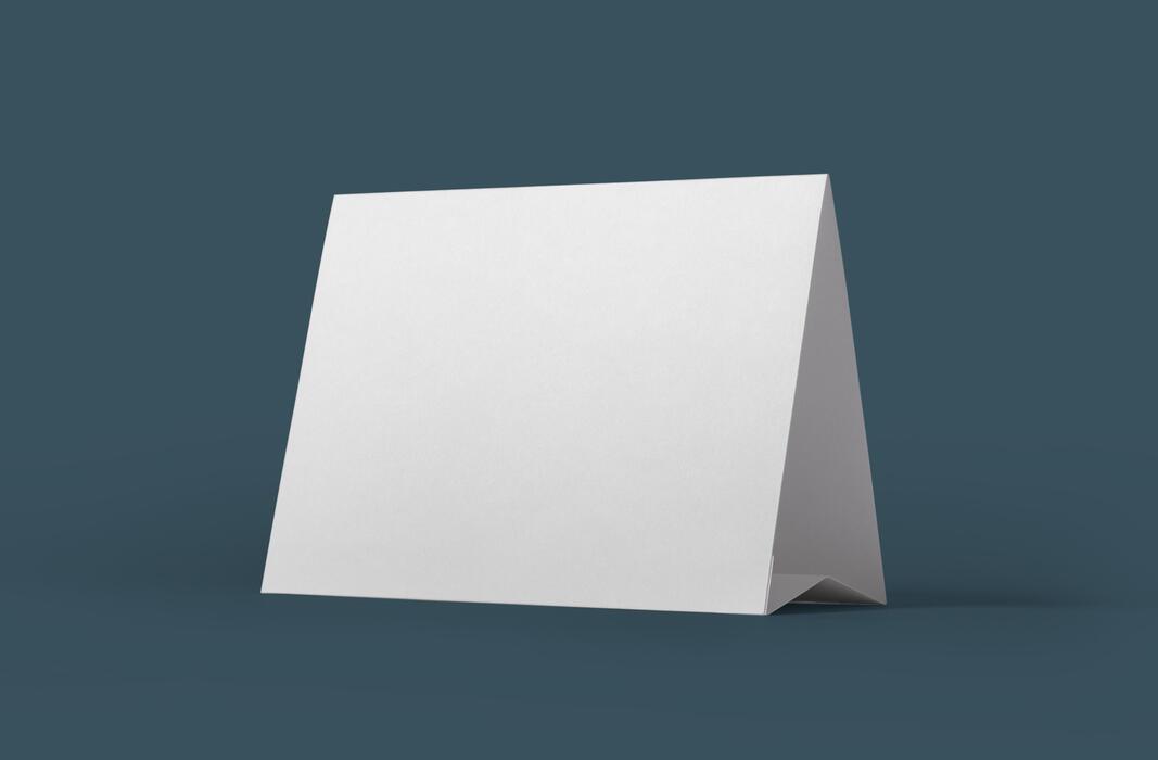 Table Tent Card Mockup Stock Photos, Images and Backgrounds for Free ...