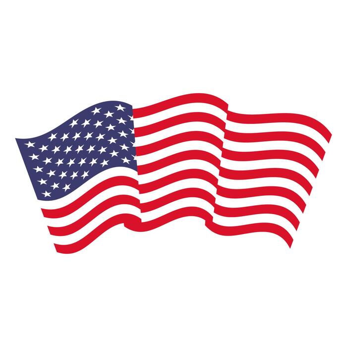 American Flag Waving Vector Art, Icons, and Graphics for Free Download