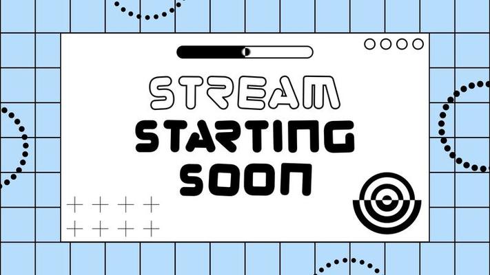 Stream Starting Soon Stock Video Footage for Free Download