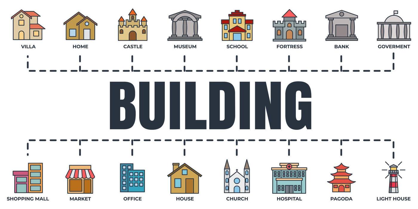 Building Structure Vector Art Icons And Graphics For Free Download