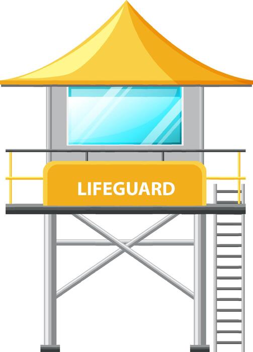Lifeguard Tower Vector Art, Icons, and Graphics for Free Download