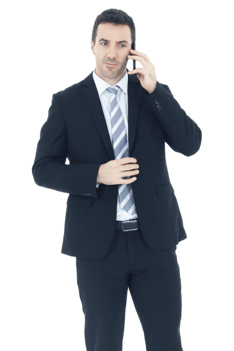 Man Talking On Phone PNGs for Free Download