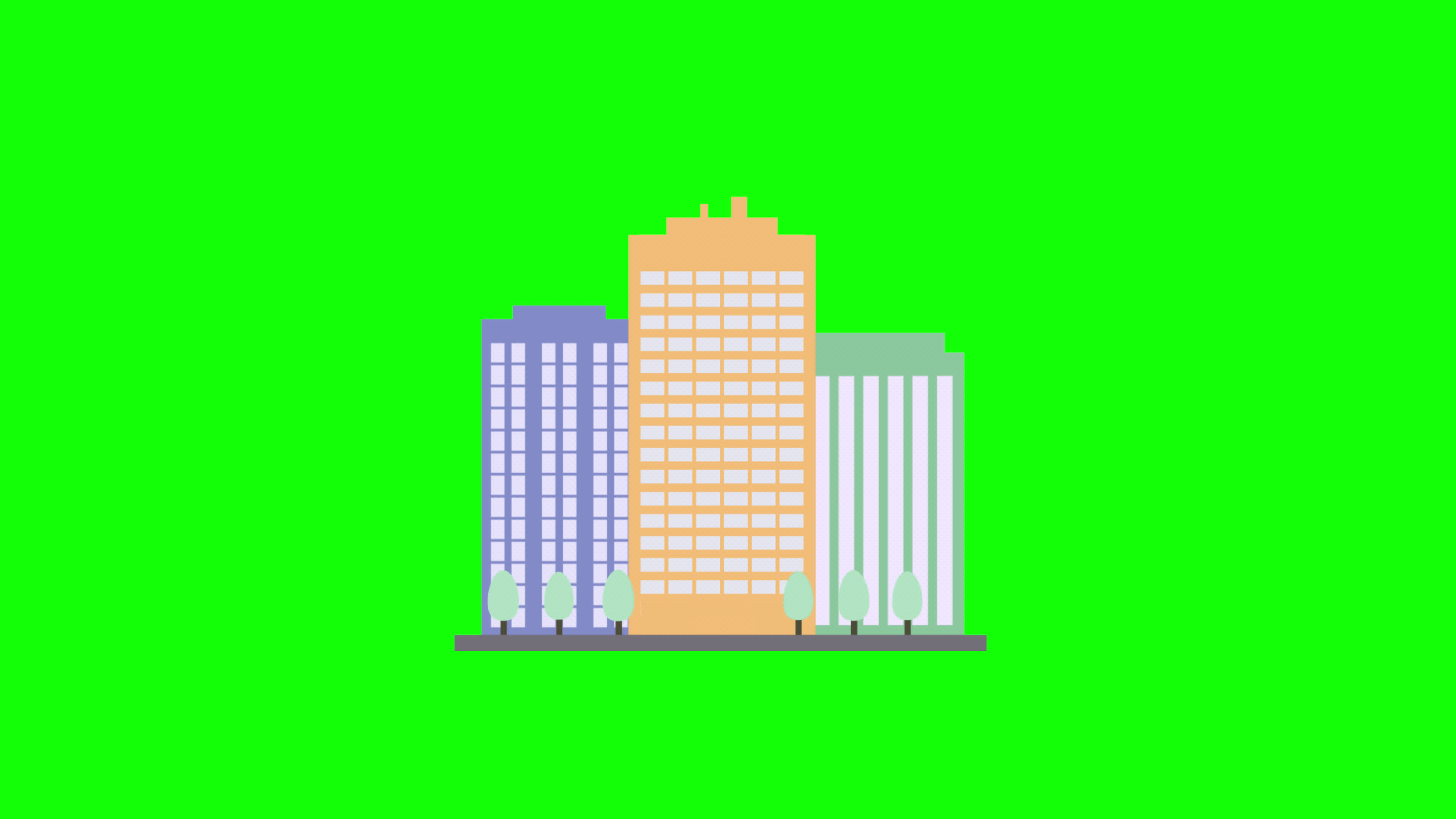 Building Animation Stock Video Footage for Free Download