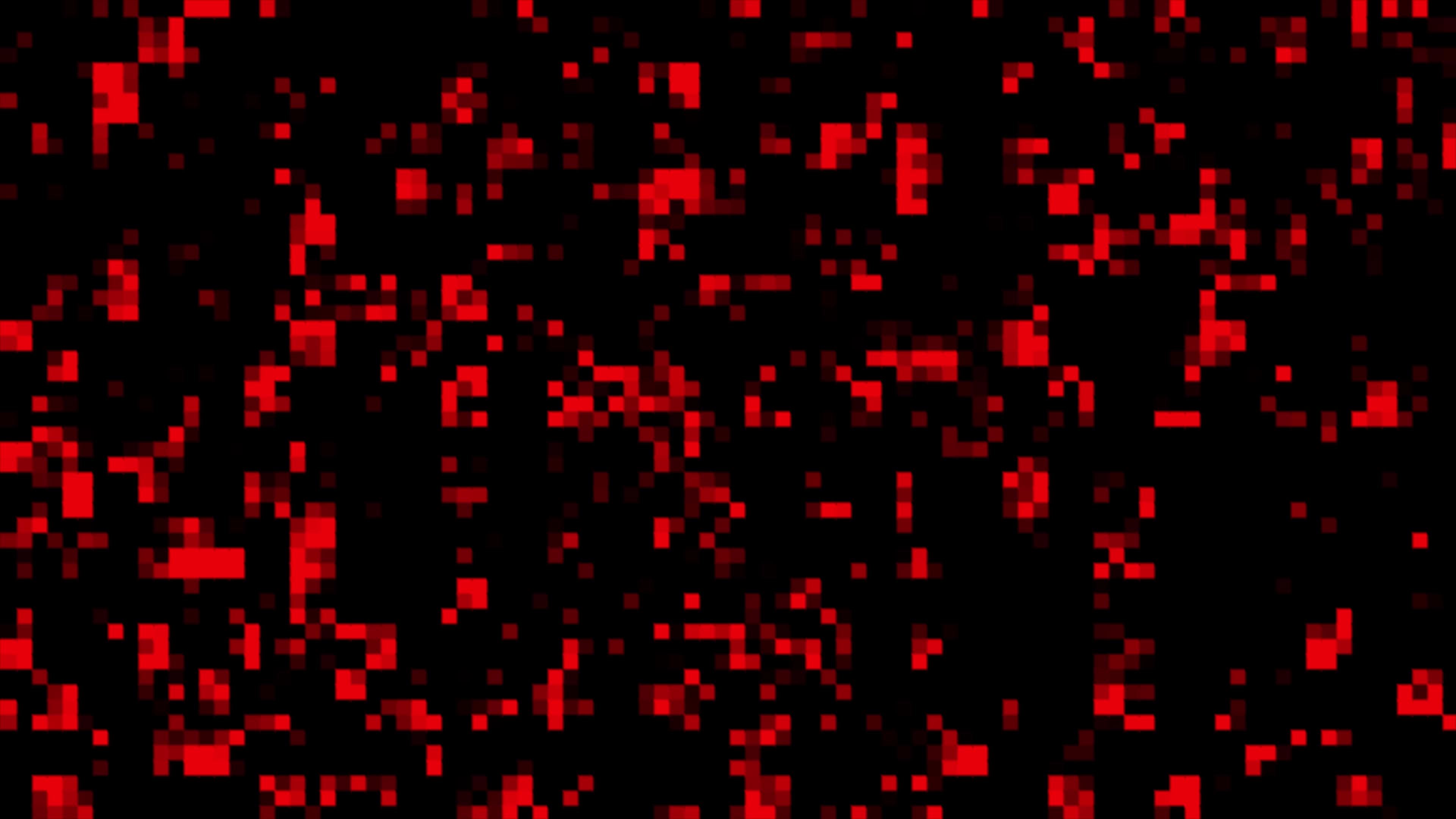Retro Styled Moving Pixelated Background Digital Pixel Loopable