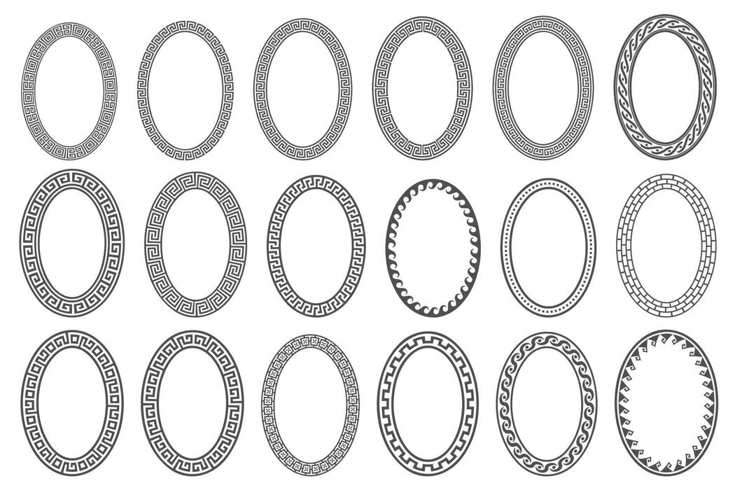 Oval Border Vector Art, Icons, and Graphics for Free Download