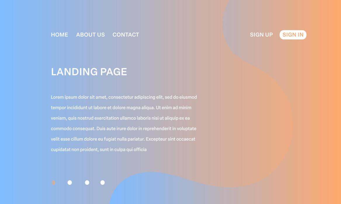 Gradient Landing Page Vector Art, Icons, and Graphics for Free Download