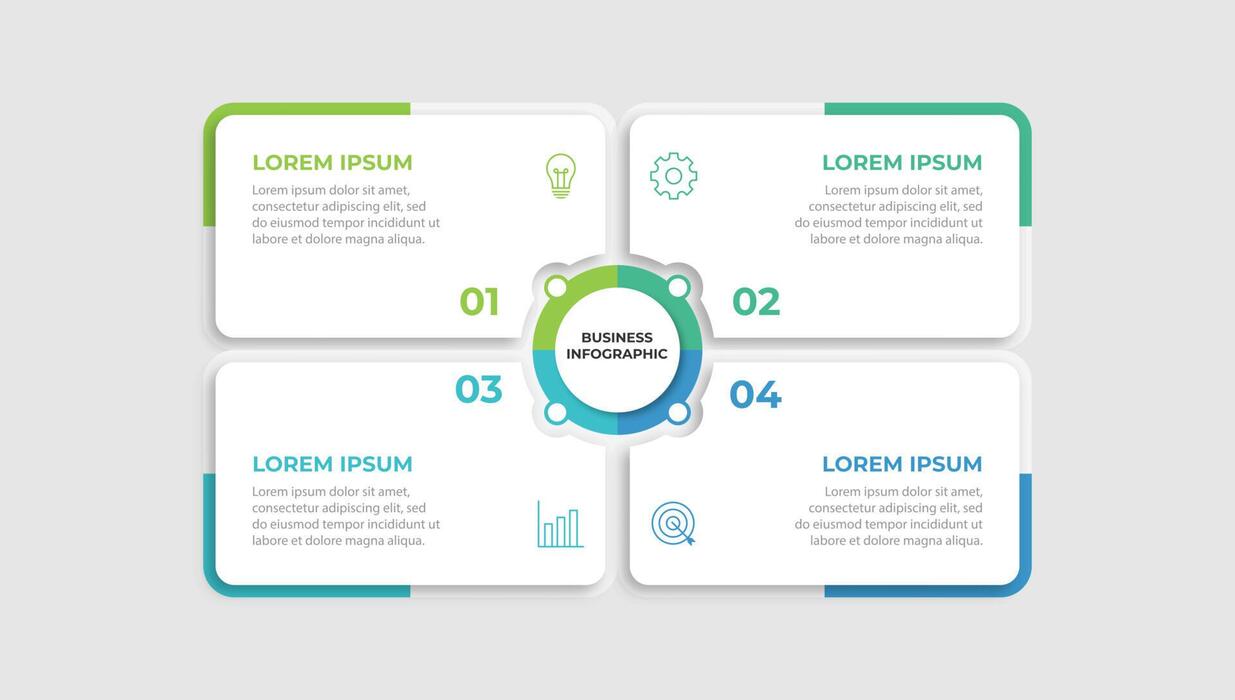 Page 3 | 4 Point Infographic Vector Art, Icons, and Graphics for Free Download