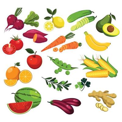 Vegetable Vector Art, Icons, and Graphics for Free Download