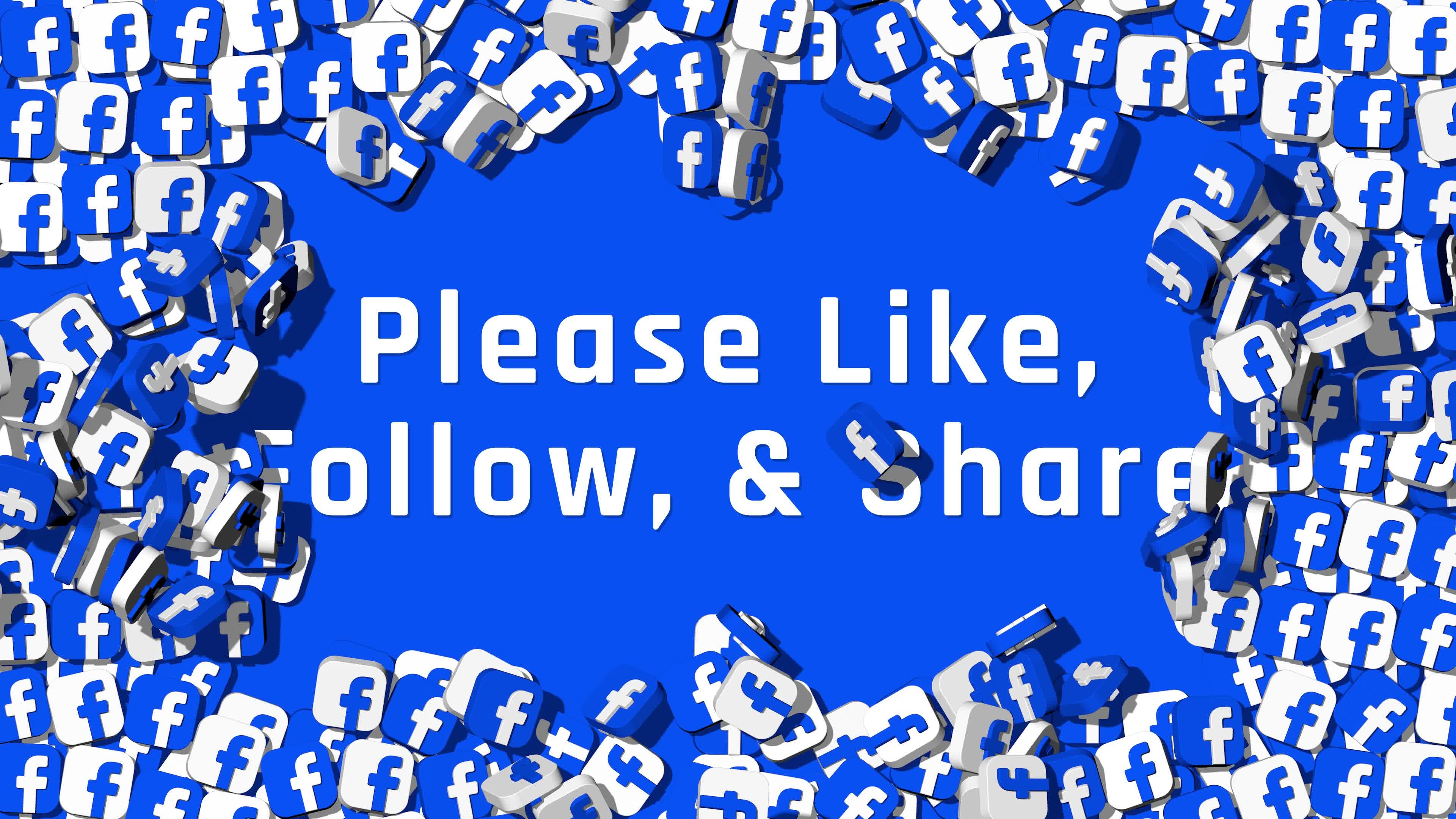 Facebook 3d Icon Reveal Text Chroma Key Luma Matte Selection Of Icon