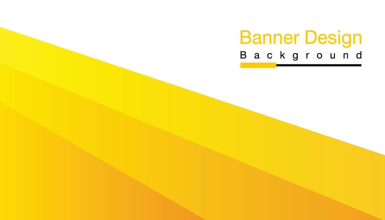 Banner Background Yellow Vector Art, Icons, and Graphics for Free Download