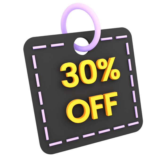 30 Percent Off PNGs for Free Download
