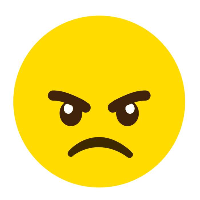 Indifferent Face Emoticon