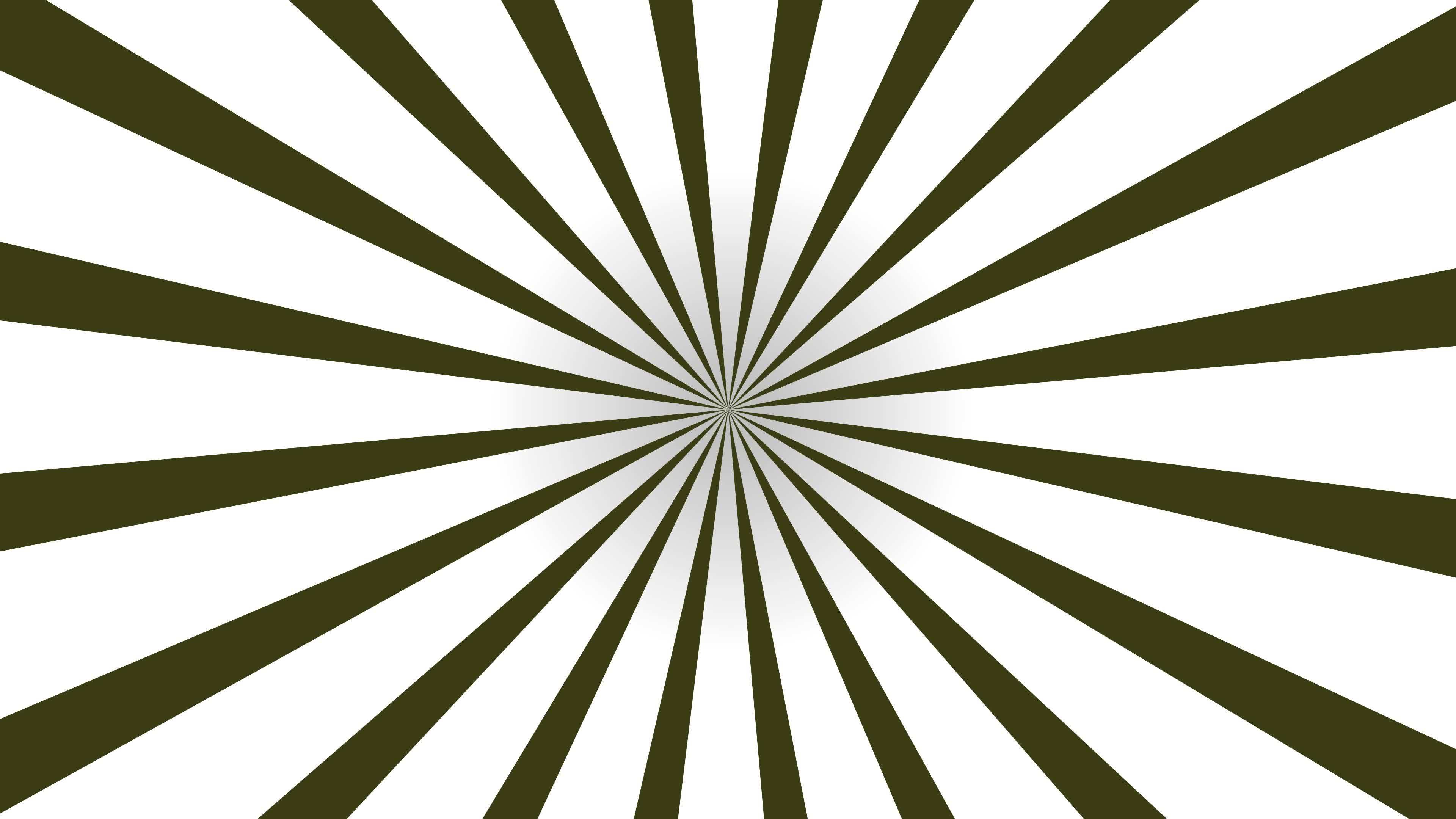 Dark Green Background Animation Sunburst Radial Sun Light Circus Stripe Background Rotation