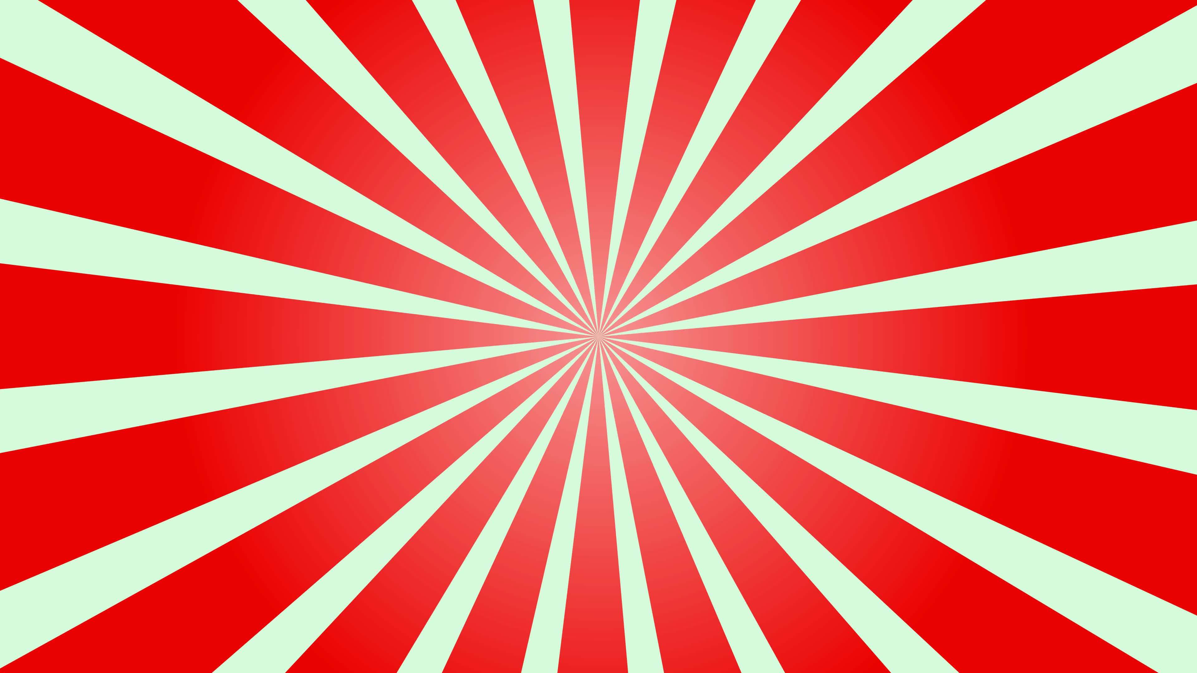 Red Background Animation Sunburst Radial Sun Light Circus Stripe