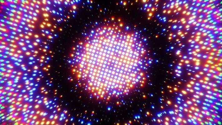 Pixel Led Effect Stock Video Footage for Free Download