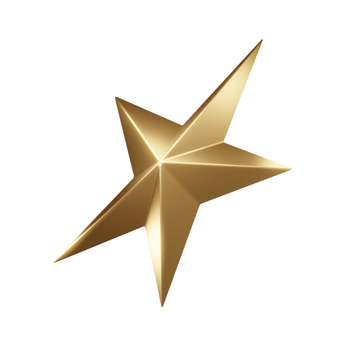 Gold Star PNGs for Free Download