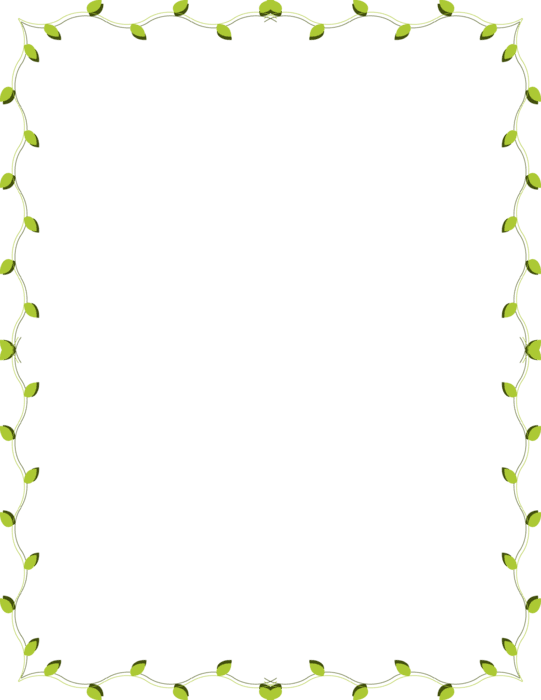 Simple Page Border PNGs for Free Download