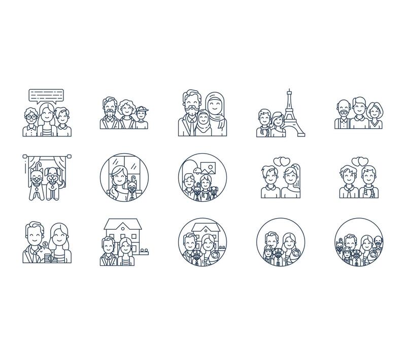 Group Of People Icon Vector Art, Icons, and Graphics for Free Download