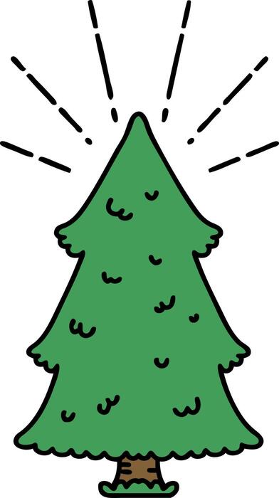 Simple Pine Tree Vector Art, Icons, and Graphics for Free Download