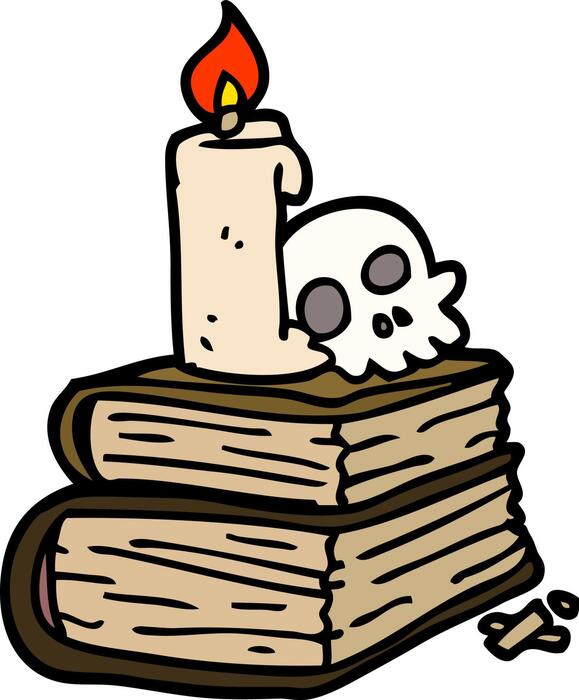 Spooky Book Vector Art, Icons, and Graphics for Free Download