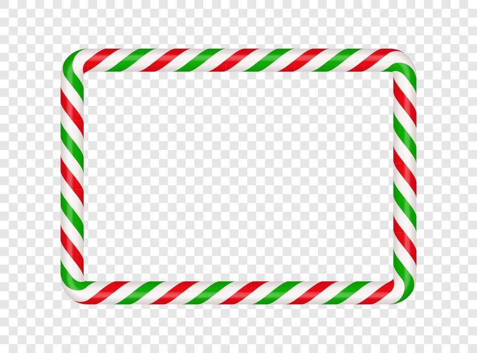 Candy Cane Frame Vector Art, Icons, and Graphics for Free Download