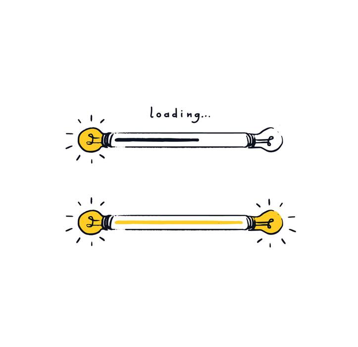 Idea Loading Vector Art, Icons, and Graphics for Free Download