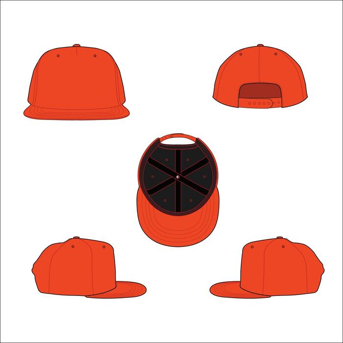 Baseball Cap Template Vector Art, Icons, and Graphics for Free Download