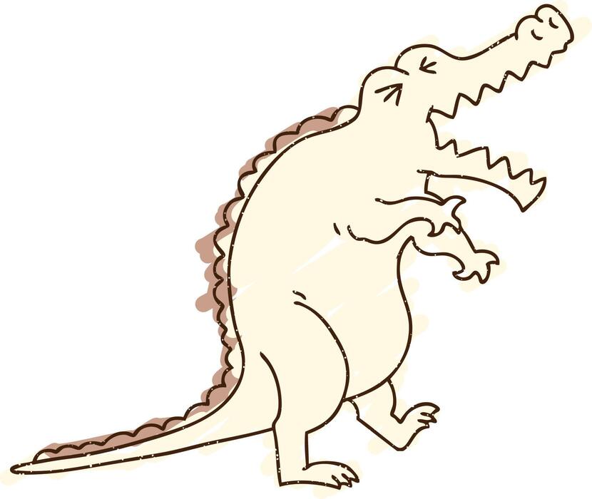 Crocodile Outline Vector Art, Icons, and Graphics for Free Download