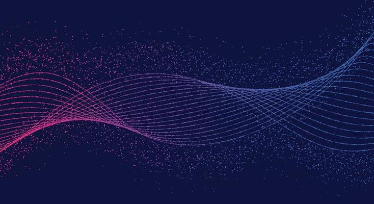 Flowing Particles Vector Art Icons And Graphics For Free Download