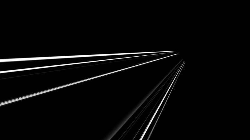 Anime speed line background animation on black. Radial Comic Light ...